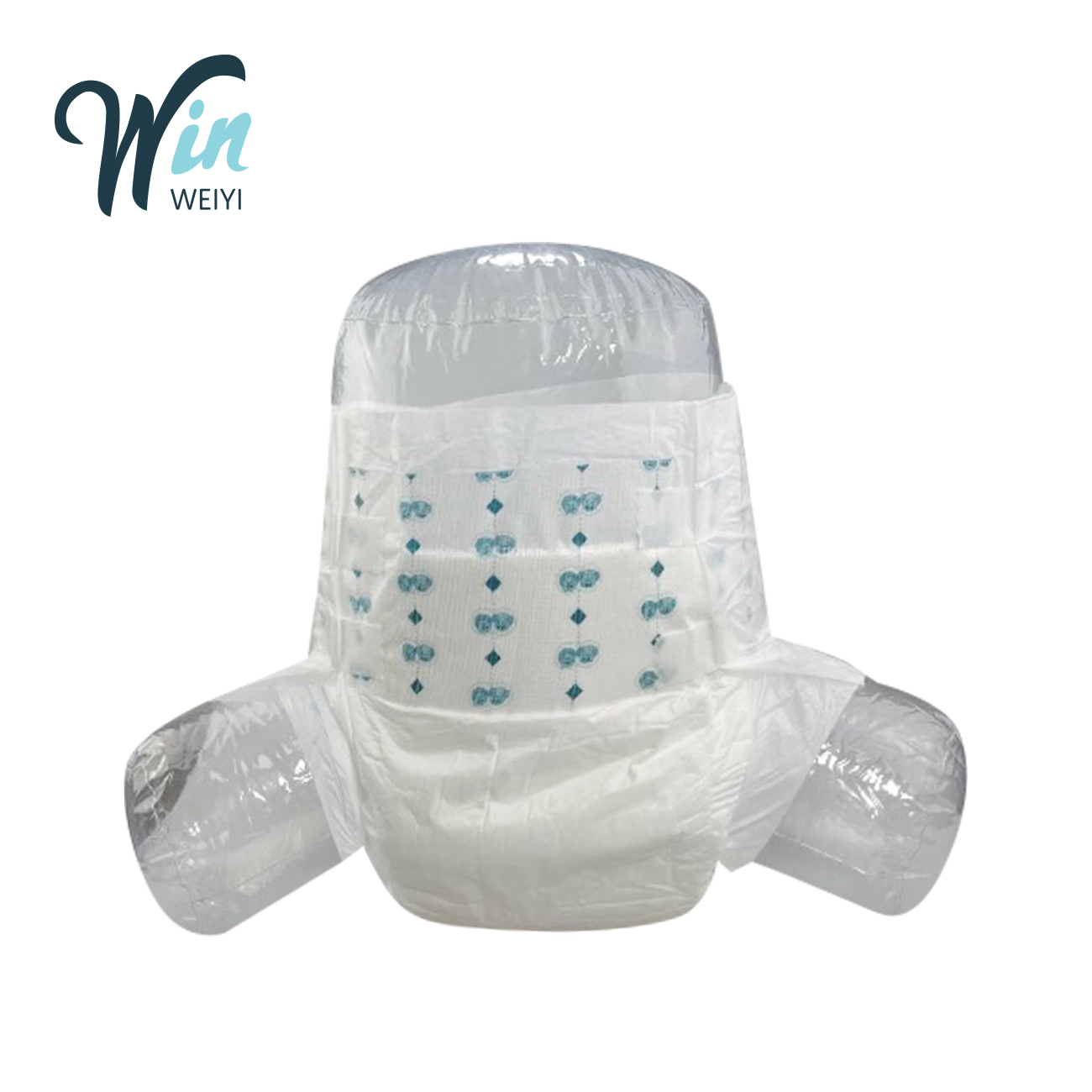 10 PCS High Absorbency Good Quality Ultra Thick Adult Diaper weiyi paper
